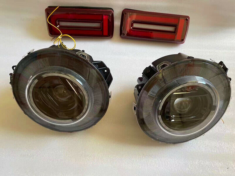 W463 Facelift Head+Tail Light Lamp Kits for Mercedes Benz G500 G63 G65 ...