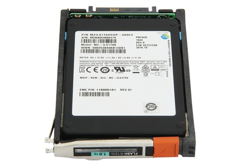EMC Unity 1.6TB SAS 12G SSD 2.5" Festplatte SFF // D3-2S12FXL-1600 ...