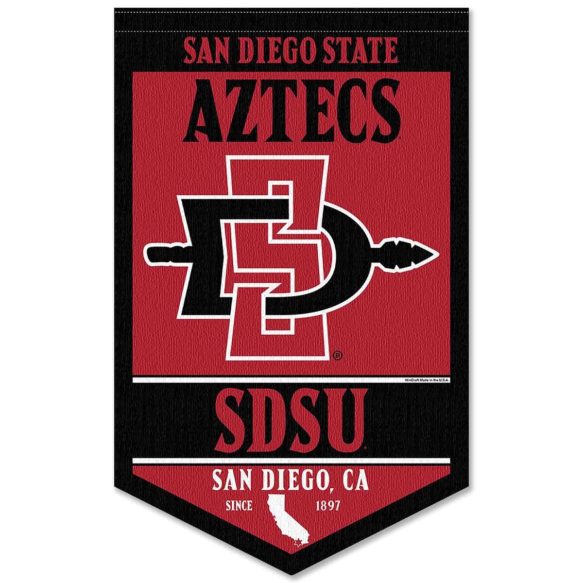 San Diego Aztecs Logo NES Fight On With OG Lyrics