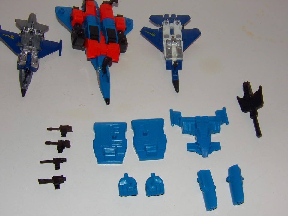 TRANSFORMERS G2 SUPERION AERIALBOTS WITH ACCESSORIES VINTAGE ORIGINAL ...