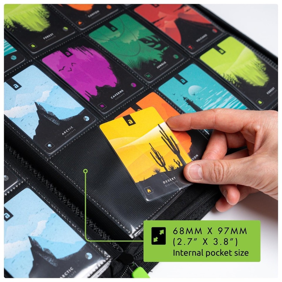 Vault X Binder - 12 Pocket Trading Card Folder - 480 Side Loading (RED ...