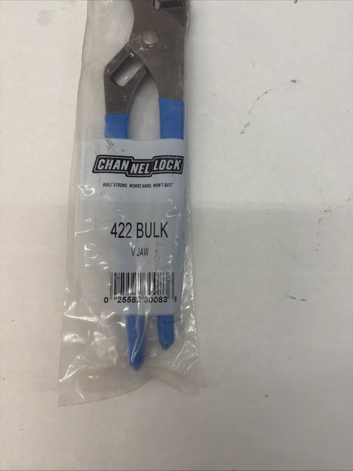 Channellock 422 1-1/2" Jaw Capacity 9-1/2" V-Jaw Tongue and Groove ...