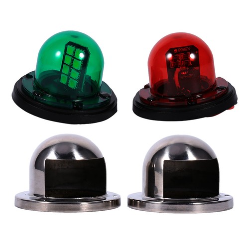 Boat Navigation Light 12V Marines Bow Lamp IP68 Waterproof Red Green ...