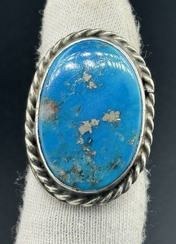 Turquoise Sterling Silver 925 Heavy Ring 27.2 Grams | eBay