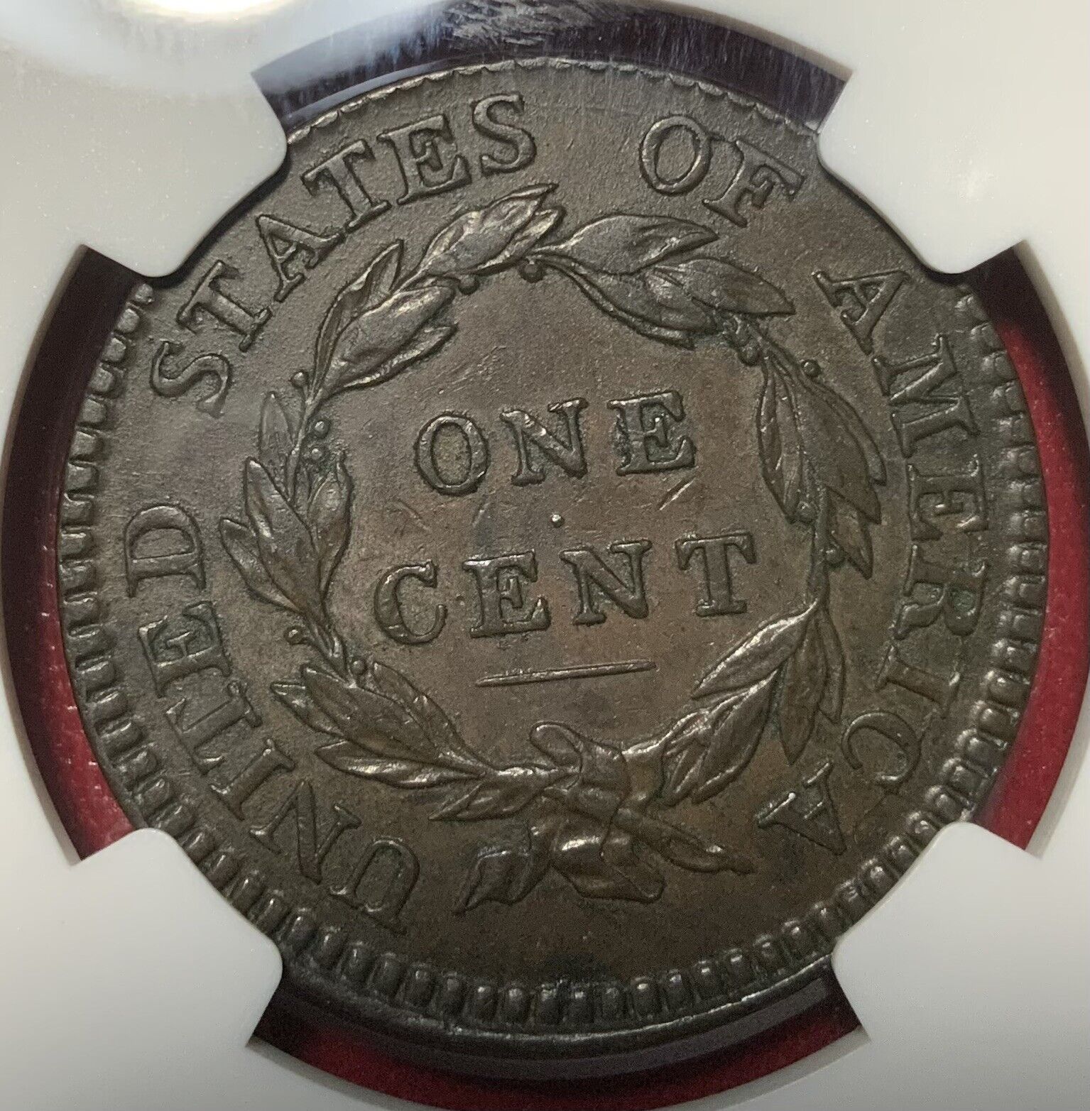 1817 Large Cent, 13 Stars. NGC AU-53. Beautiful Color. | eBay