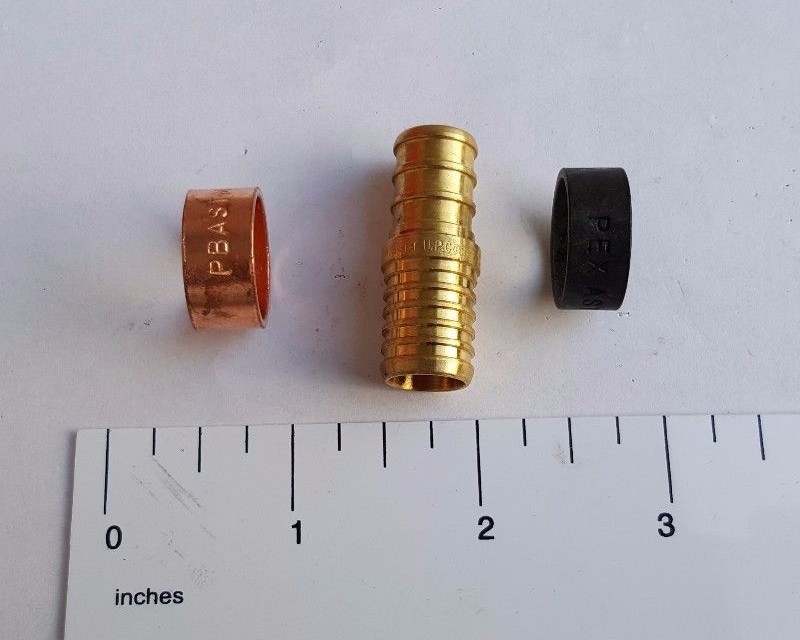 10 Pack 1/2" PEX X 1/2 PB (POLYBUTYLENE) SPLICIG REPAIR KIT COUPLING ...
