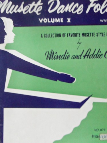 MUSETTE DANCE FOLIO No 1 BY MINDIE CERE ACCORDION MUSIC BOOK NOS | eBay