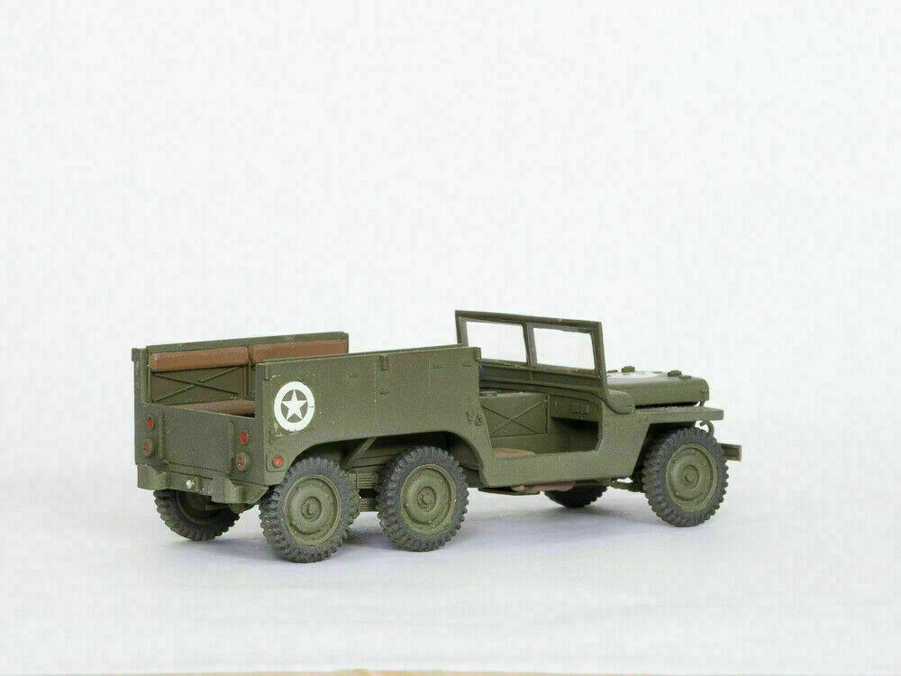 WILLYS MT-TUG 6x6 JEEP Wespe Models 1:35 SCALE - ready built 35048 | eBay