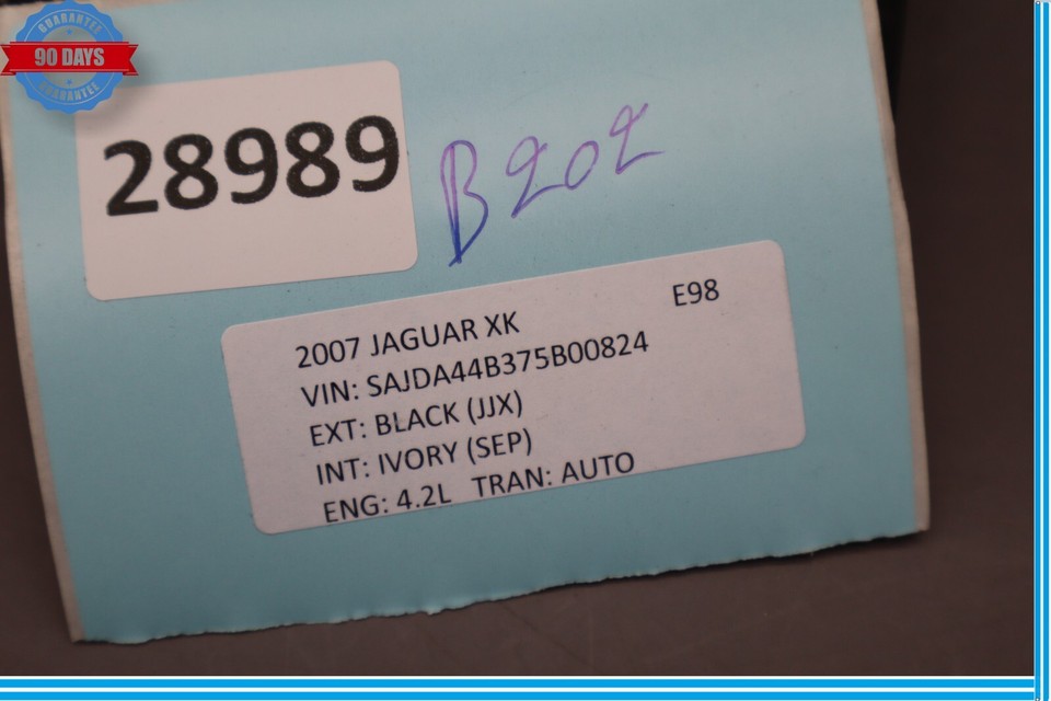 07-09 Jaguar XK XKR TPMS Tire Pressure Monitor Module Unit Oem | eBay