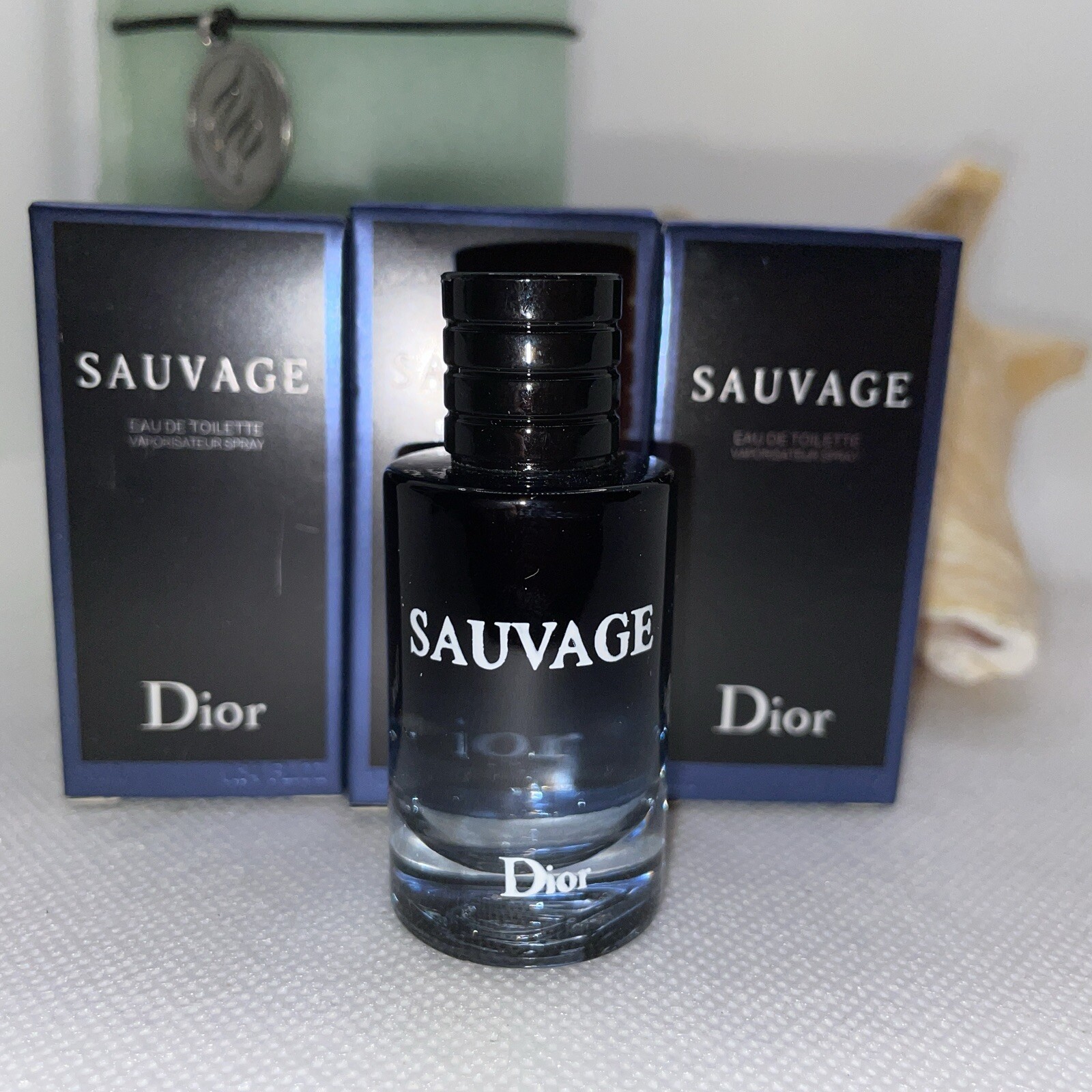 Dior Sauvage EDT Man Travel Splash Mini Bottle 10ml “ FREE SAMPLES W ...