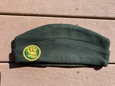 Original WW2 US Civilian Conservation Corps CCC Garrison Side Cap Hat ...