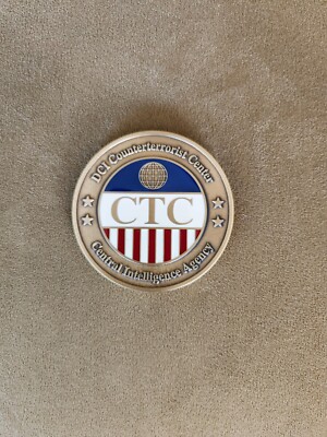 CIA DCI CTC Counterterrorist 1999-2000 Millennium Threat 3" Medallion ...