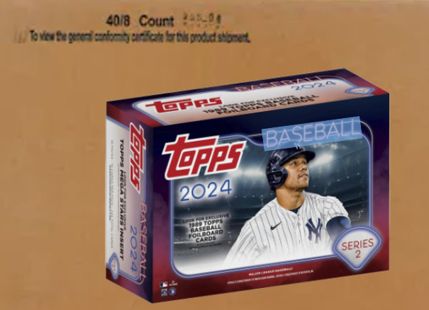 2024 TOPPS SERIES 2 BLASTER BOX CASE - 40 BOXES - FACTORY SEALED ...