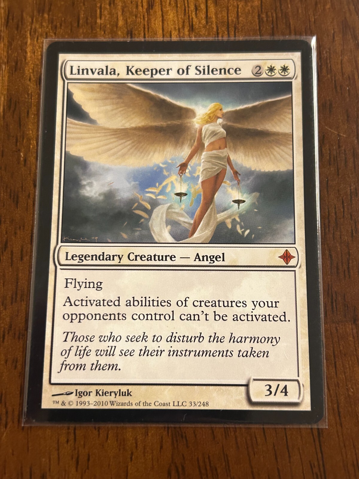 Linvala, Keeper of Silence [Rise of the Eldrazi] - MTG Magic Card - NM ...