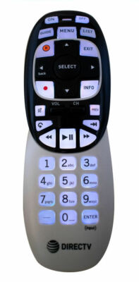 Brand New DIRECTV AT&T RC73B Universal RF Back-Lit Light Remote Control ...