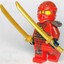 Ninjago LEGO® Kai Red Fire Ninja Master Day of Departed Minifigure ...