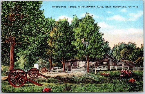Rossville Georgia, Snodgrass House, Chickamauga, Countryside, Vintage ...