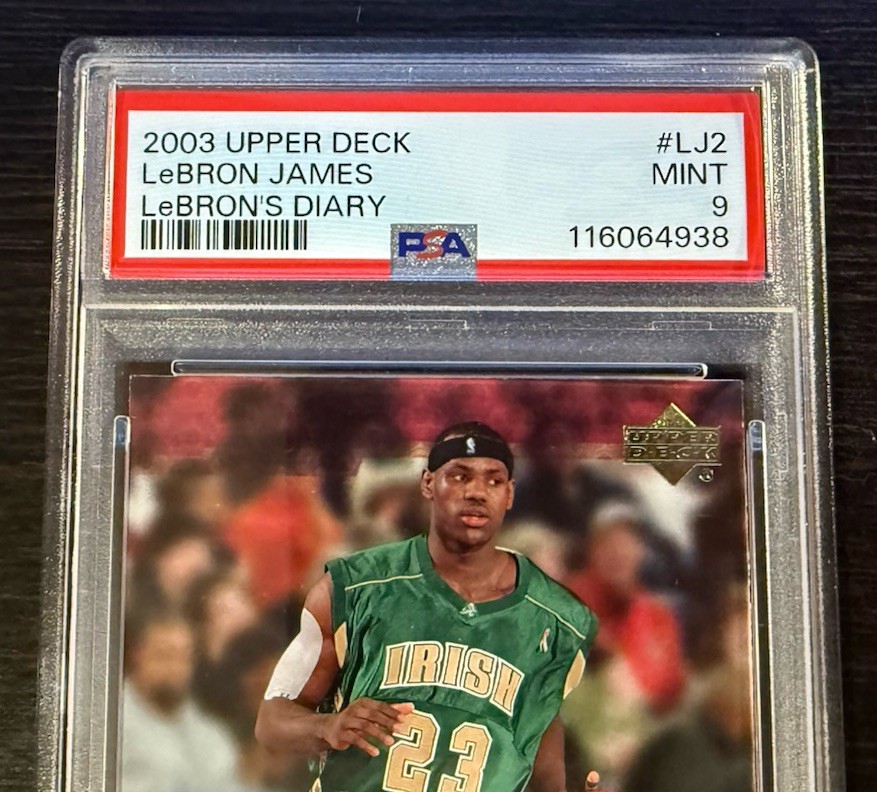 2003-04 Upper Deck Lebron James Lebrons Diary LJ2 Rookie PSA 9 Mint | eBay
