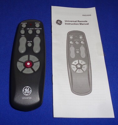 General Electric GE universal remote control RM24948 | eBay