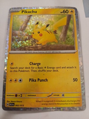Pikachu - (Cosmos Holo) (Costco Exclusive) 025/165 Miscellaneous Cards ...