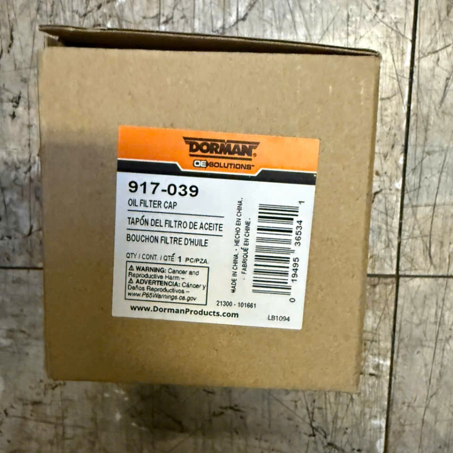 Dorman 917-016 - Engine Oil Filter Cap Lexus Scion Toyota 15650-38050 ...