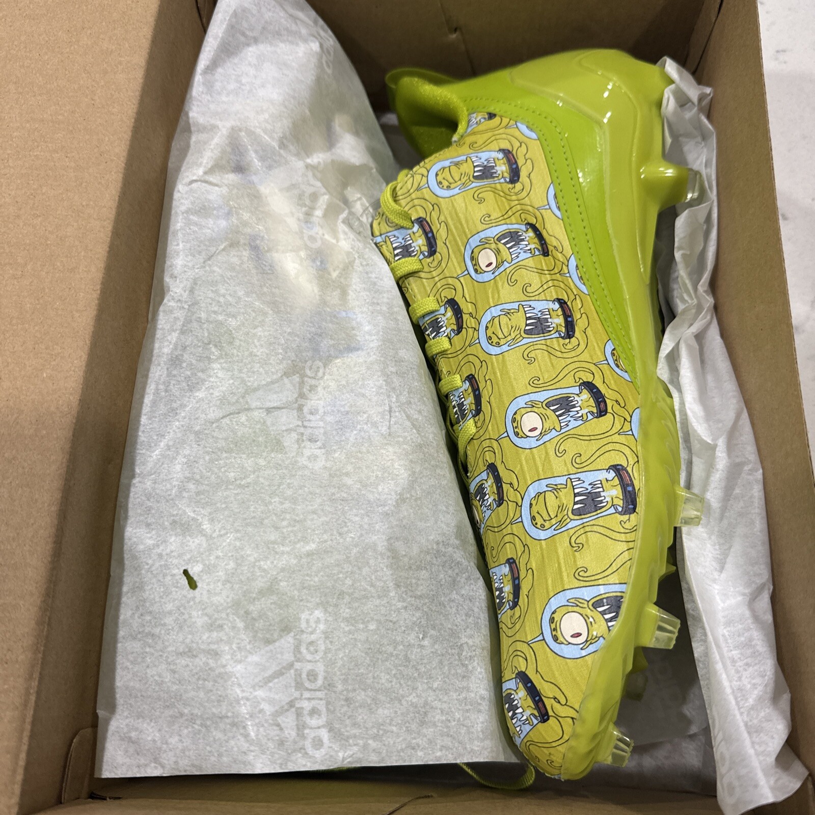 Adidas Adizero 12.0 Simpsons Treehouse of Horror Kang and Kodos Cleats ...