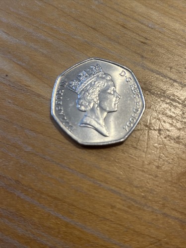 1994 50P COIN RARE D DAY LANDING OLD LARGE STYLE FIFTY PENCE BATTLE OF ...