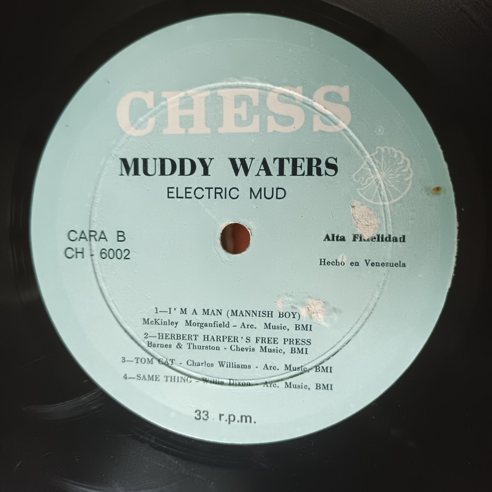 Muddy Waters ‎– Electric Mud [1968] Vinyl LP Electric Blues Chicago ...