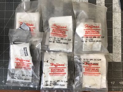 HOFFMAN Electrical (Lot Of 6) A-L23SS JIC Clamps (LK07Z) | eBay