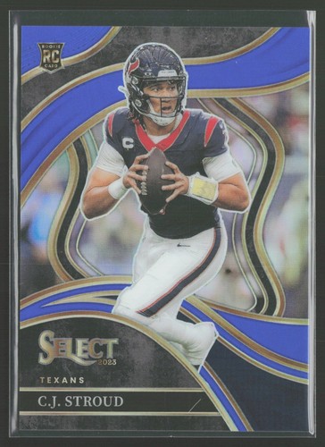 2023 PANINI SELECT CJ STROUD RC ROOKIE BLUE PRIZM #D 85/99 | eBay