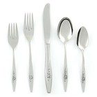 Oneida LASTING ROSE Stainless Oneidacraft Deluxe Glossy Flatware CHOICE ...
