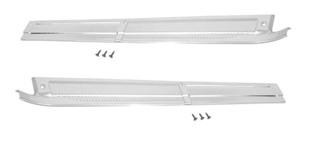 OER Door Sill Scuff Plate Set w/ Screws For 1973-1977 Chevy Blazer ...