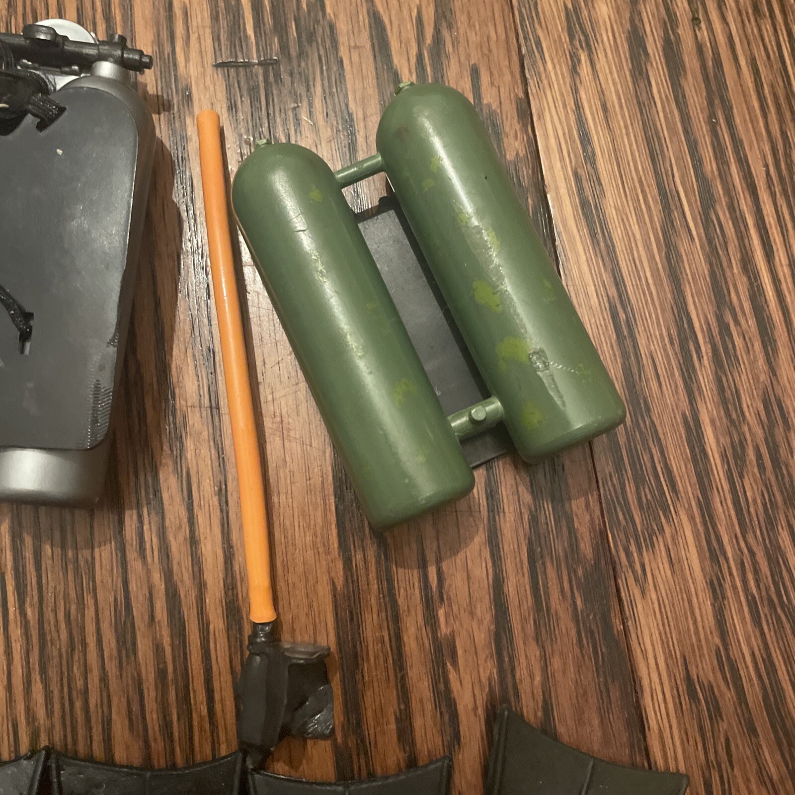 Vintage 1960s-70s GI Joe Adventure Team Frogman Scuba Tanks Fins Mask ...