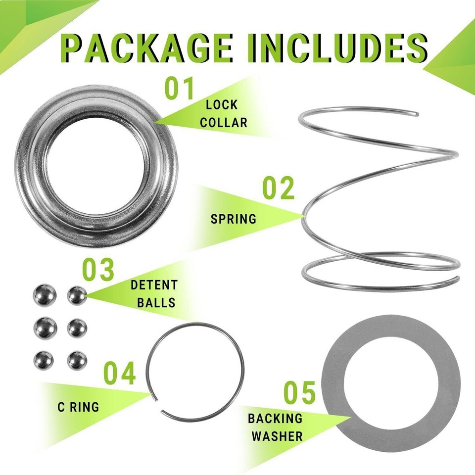 AM133973 Drive Shaft Lock Rebuild Kit For John Deere X465/X475/ X485 ...