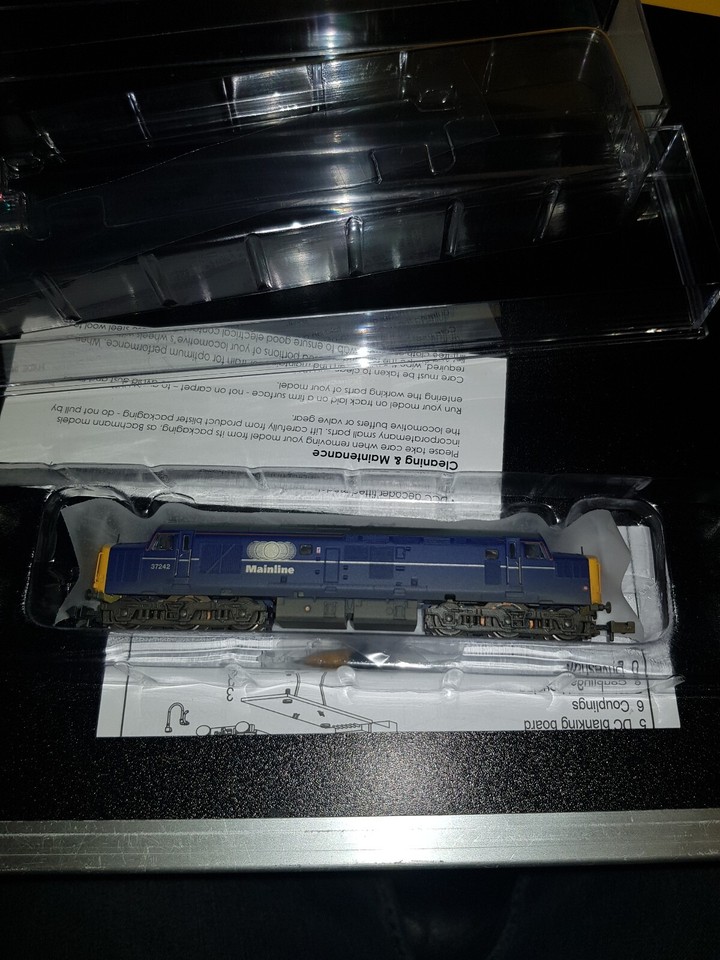 N Gauge Farish 371-472 Class 37/0 37242 Centre Headcode Mainline ...
