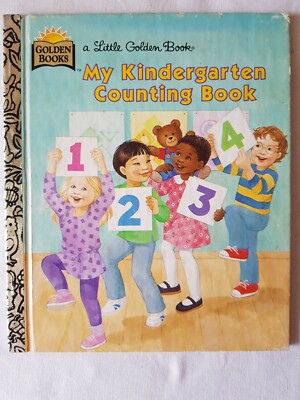 Little Golden Book - My Kindergarten Counting Book 1996 HC | eBay