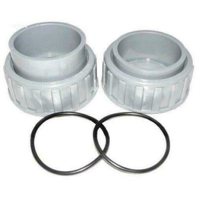 Raypak 006723F 2" Union Nut Connector & O-ring Set, Pair CPVC Heater ...