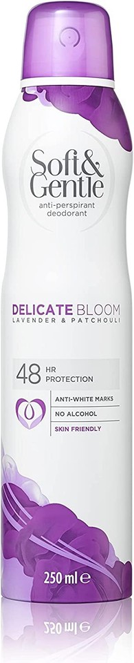 2 x Soft & Gentle 48hr Protection Anti-Perspirant Deodorant in Various ...