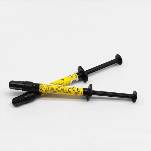 2 Syringe Bisco TheraCal LC Dental Pulp Protectant Base Liner Calcium ...