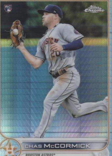 2022 Topps Chrome - Chas McCormick #43 Prism Refractor (RC) for sale ...