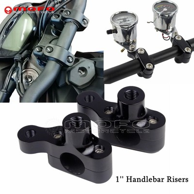 1in Handlebar Risers w/Meter Bracket For Harley Sportster XL1200 XL883 ...