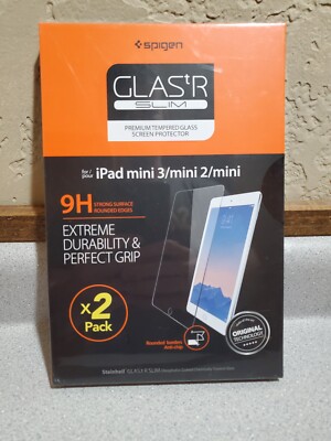 Screen Protector Ipad Mini Spigen Glastr Slim Tempered Glass 2 Pack | eBay
