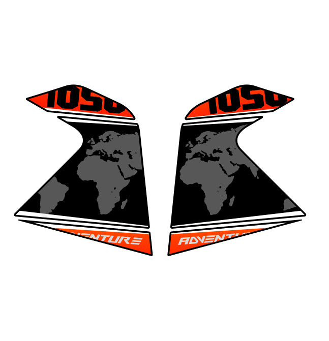 Guards Side Lateral Protections K KTM 1050 Adventure L-033 | eBay