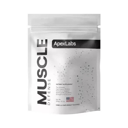 Apex Labs Muscle Defense Powder – Vanilla Flavor – 8.57 oz – Muscle ...