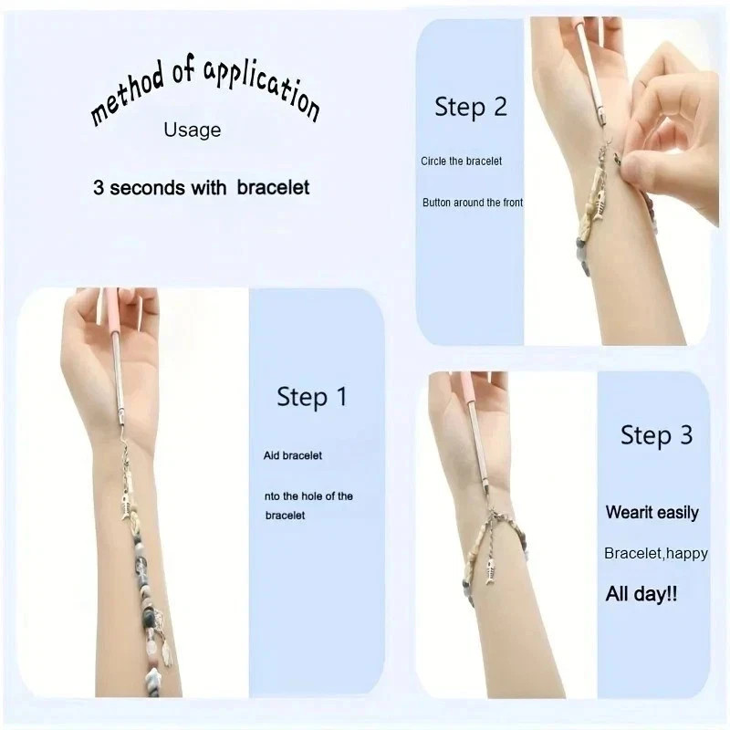 Jewelry Bracelet Fastening Helper Tool Aid for Clasps Hooks Necklace ...