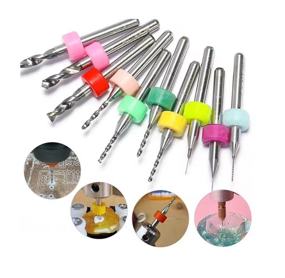 30pcs PCB Drill Bits Set 0.1-3.0mm CNC Router Micro Drill for Circuit ...