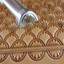 Crescent Shell Geometric Leather Stamping Tool, Stainless Steel Leather ...