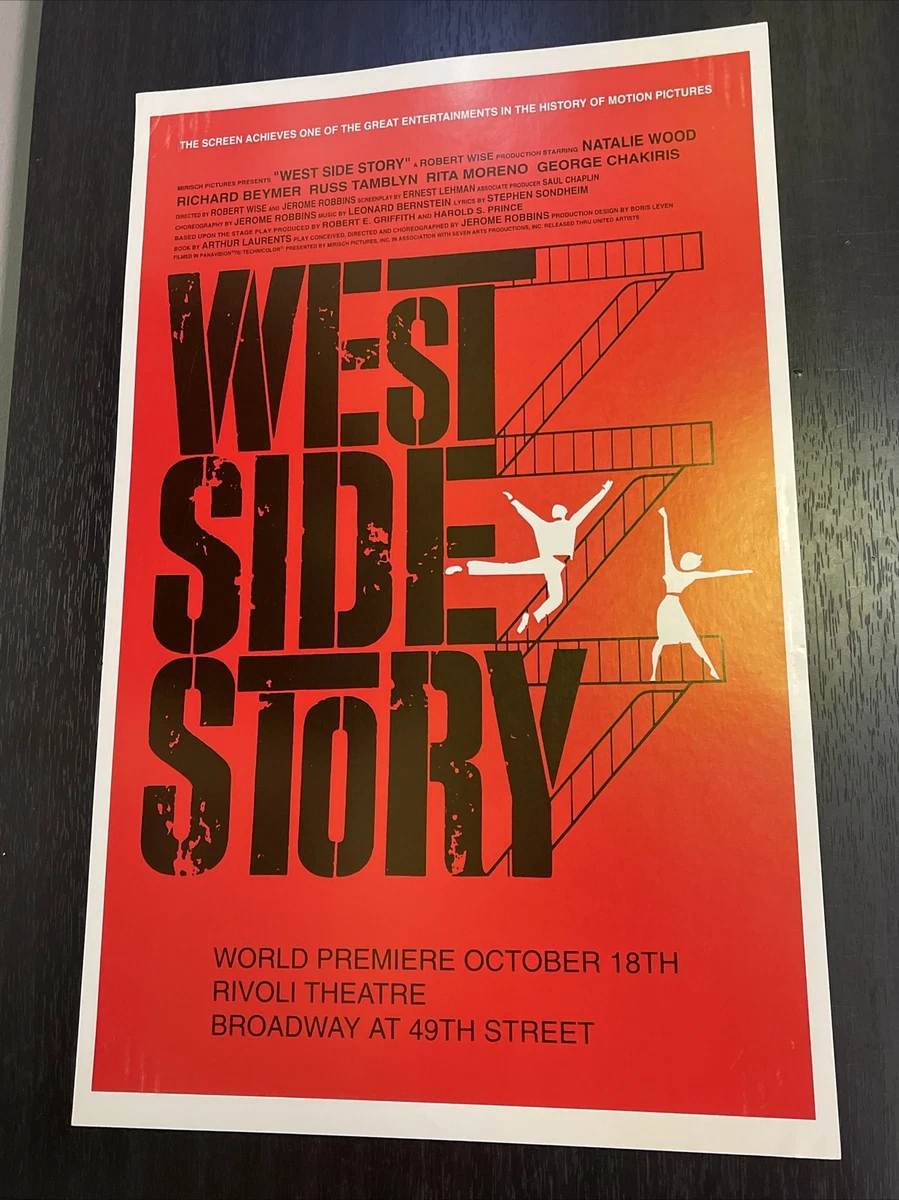 West Side Story Broadway Poster