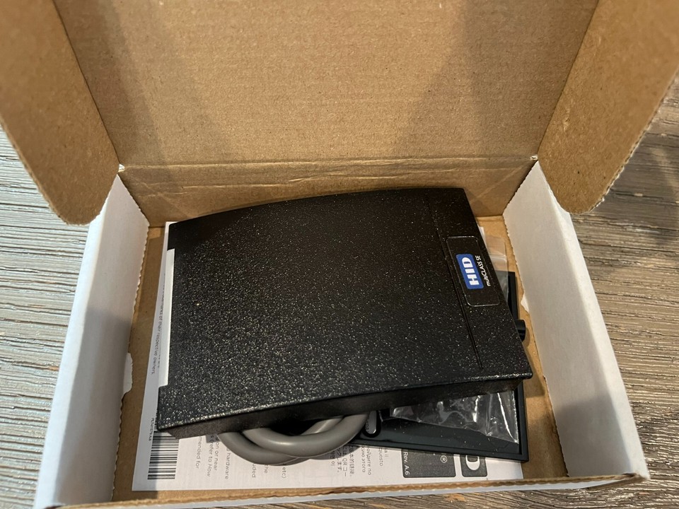 HID 920PTNNEK00000 multiCLASS SE RP40 Wall Mount Card Reader - Black | eBay
