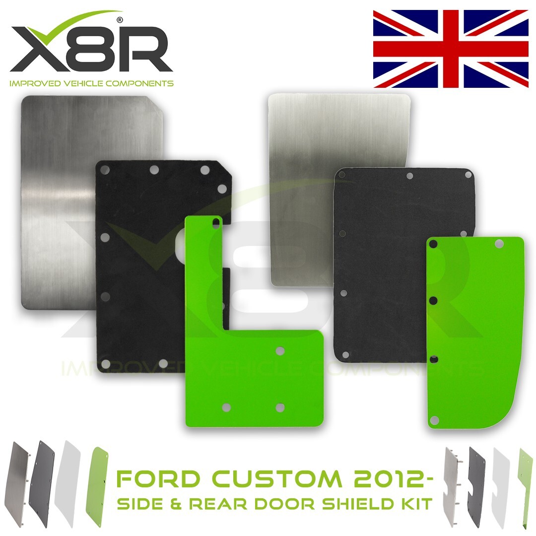 Ford Custom Side & Rear Door Combo Kit Plate Shield Security Guard | eBay